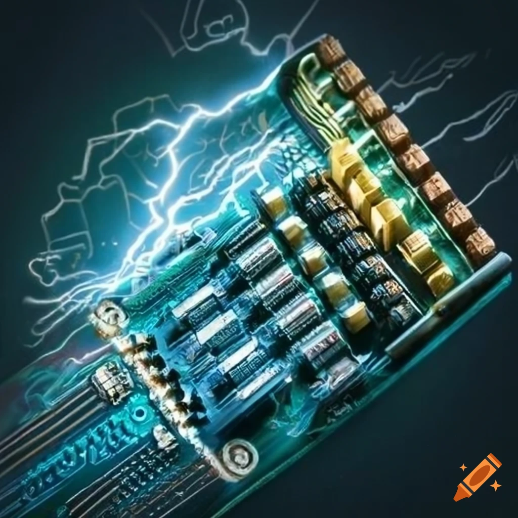 Circuit board, electric, lightning