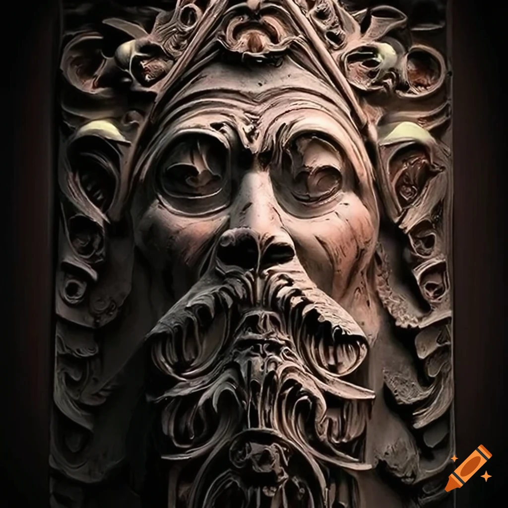 ‘Architectural Stave carving’-Style, sculpture, stunning focal-depth ...