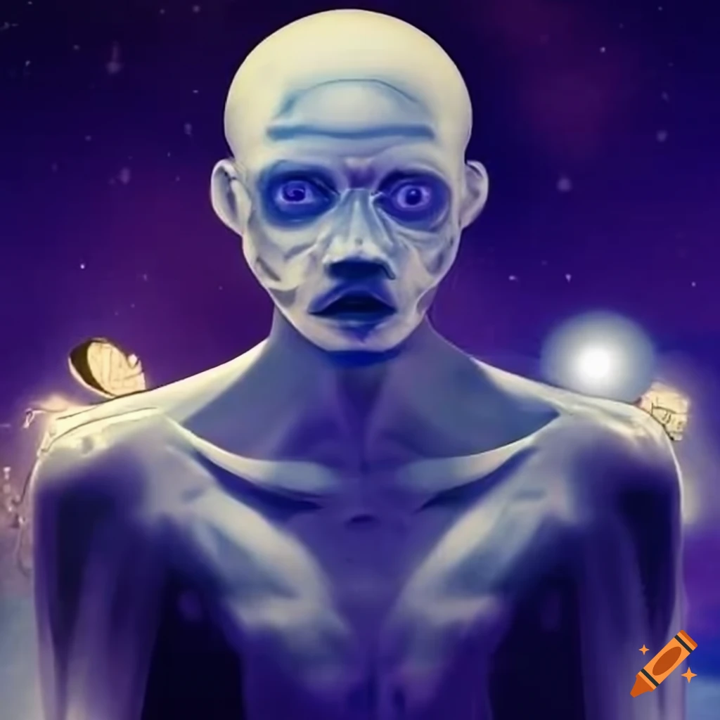 Cerealsheet human cosmic humanoid on Craiyon