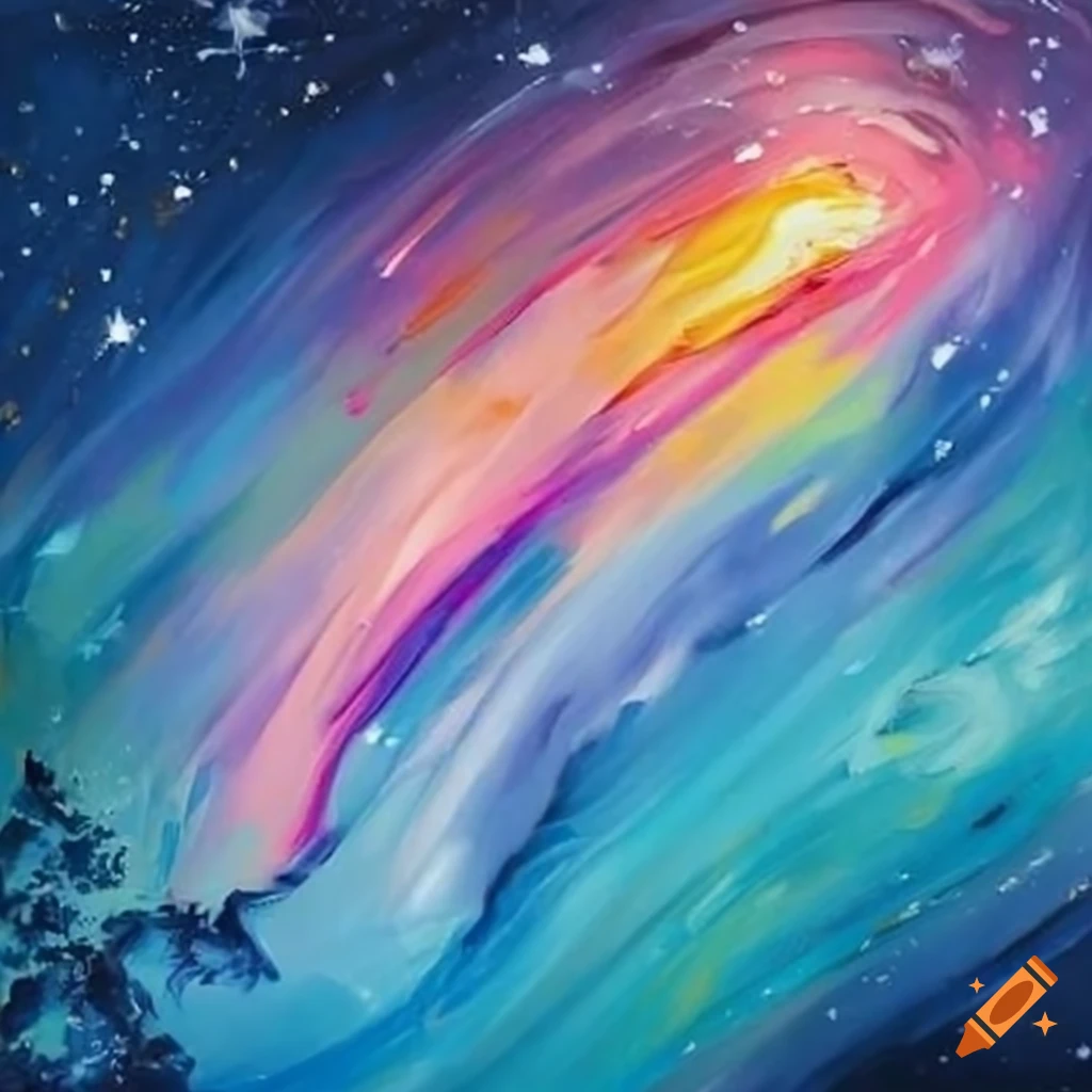 Star painting on Craiyon