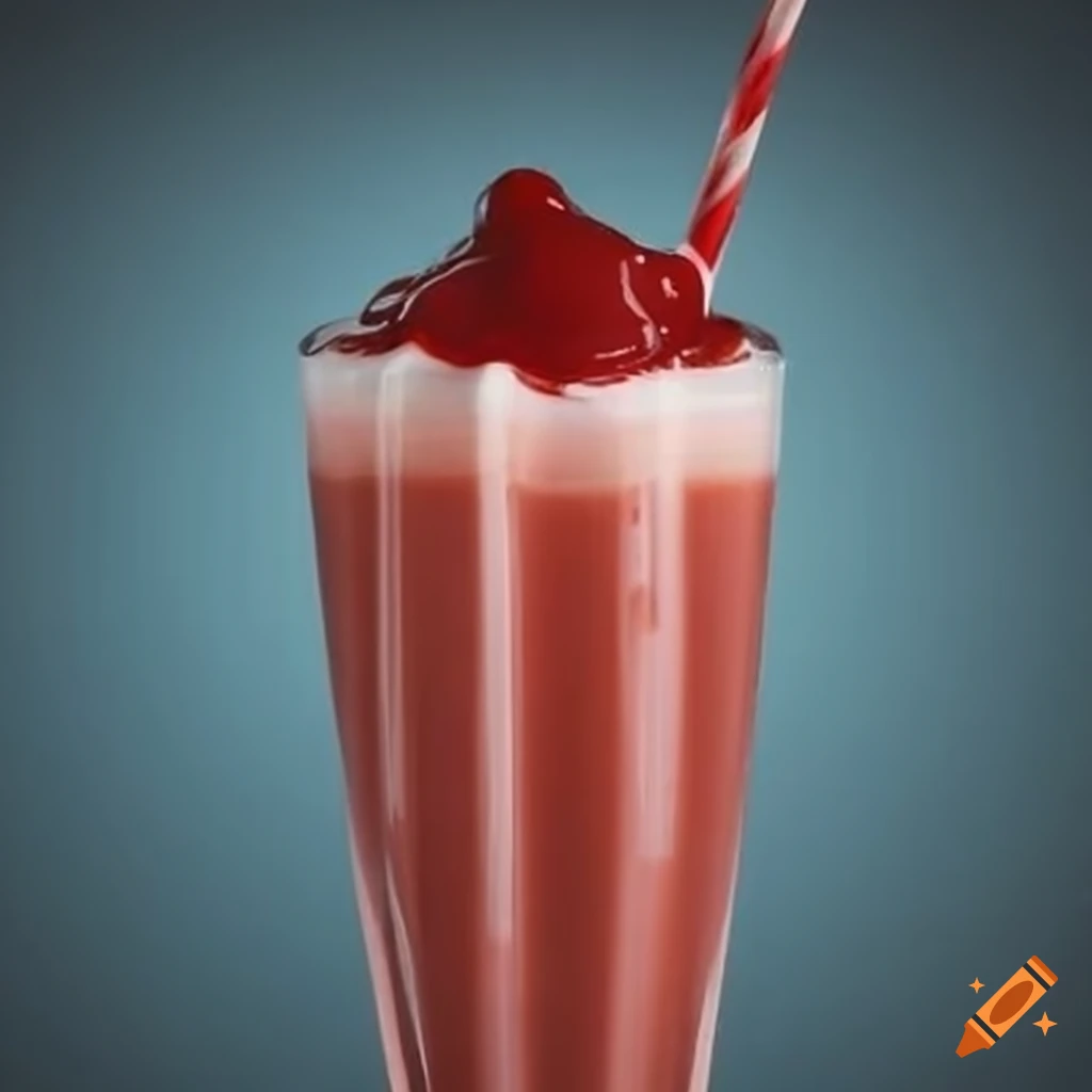 Ketchup milkshake