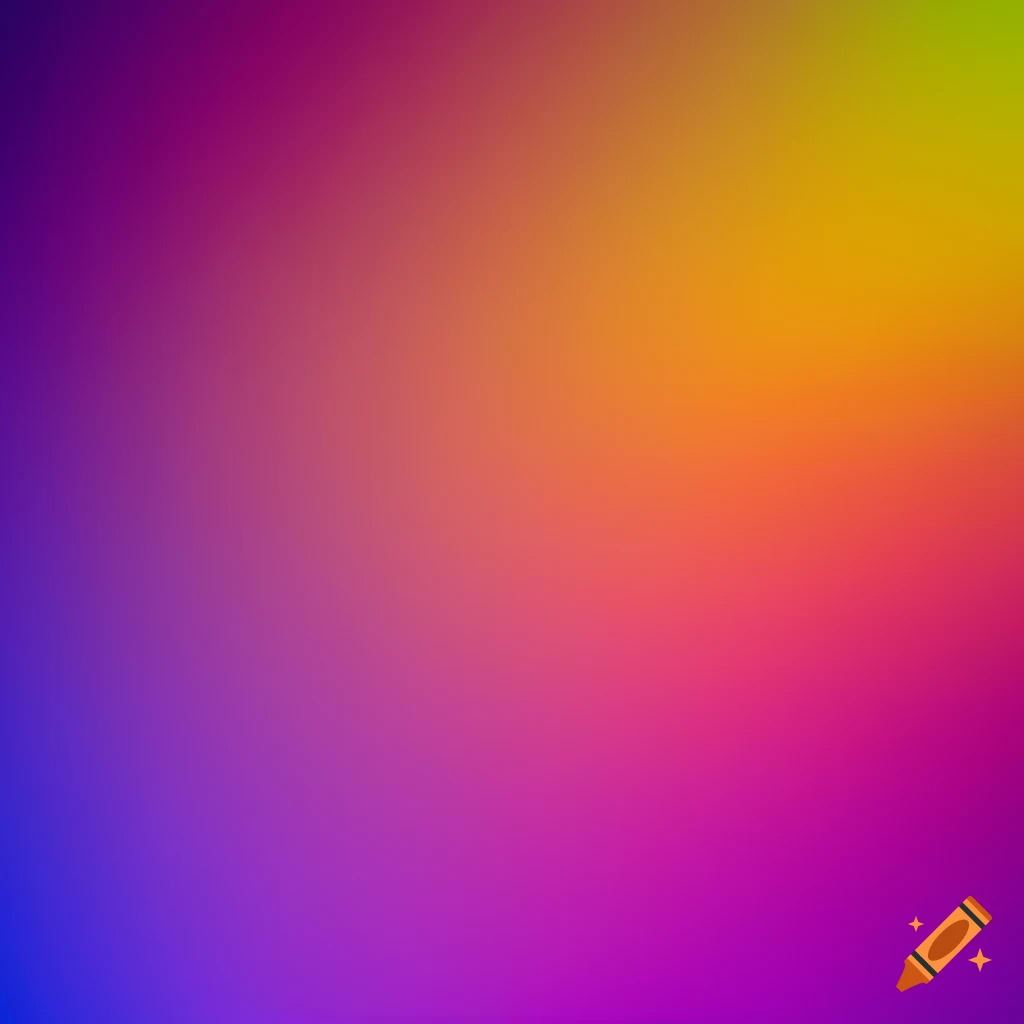 Colored horizontal gradient purple pink orange yellow
