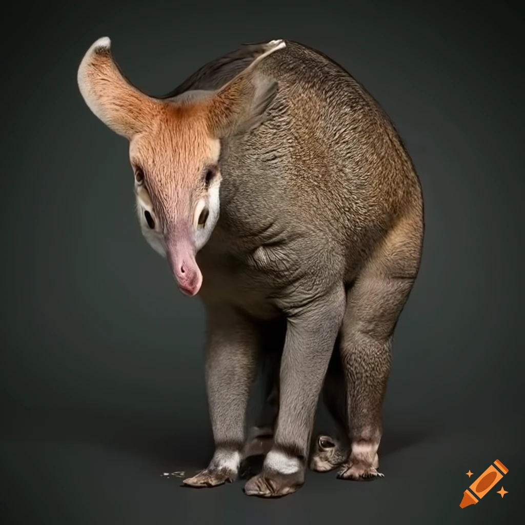A gigantic rainforest hybrid hoofed mammal inspired by both boars and ...