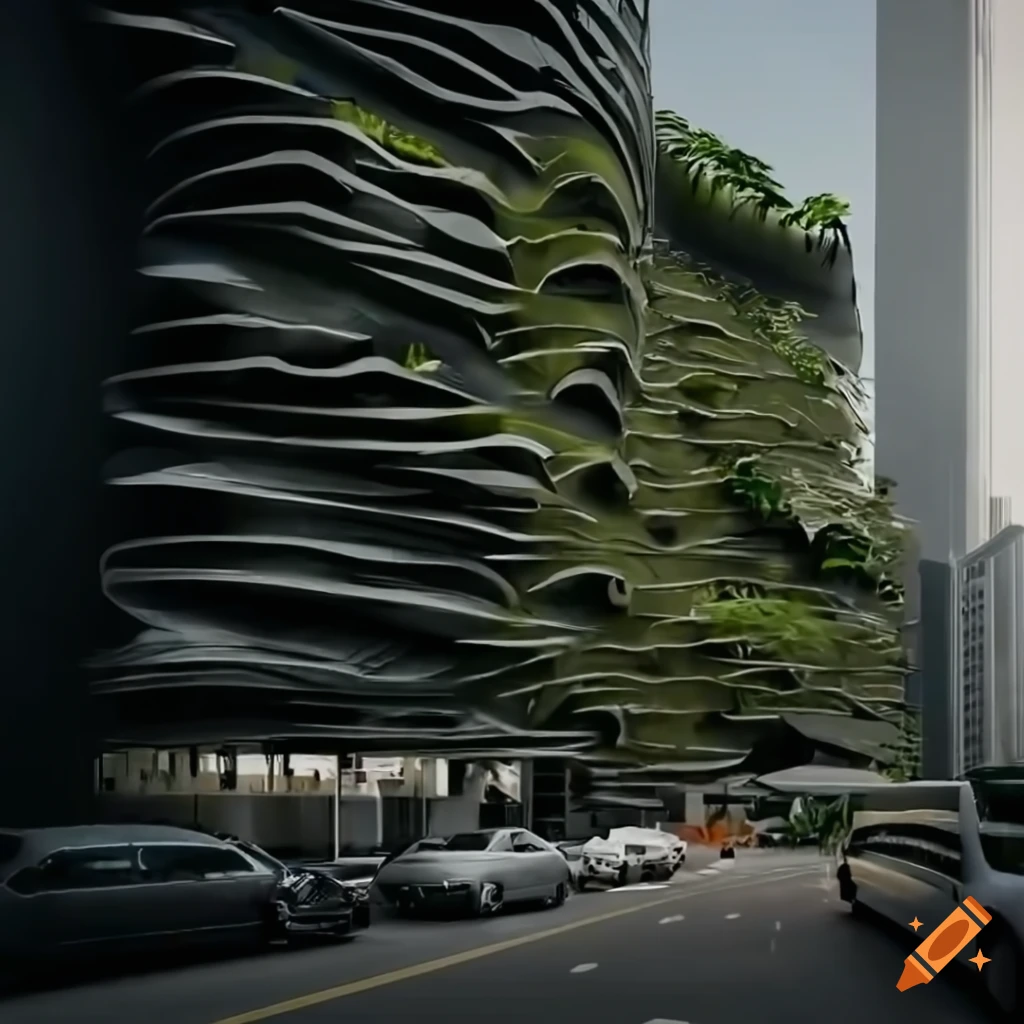 Singapore street view , stunning parametric architecture , cinematic lighting , ultra details ...