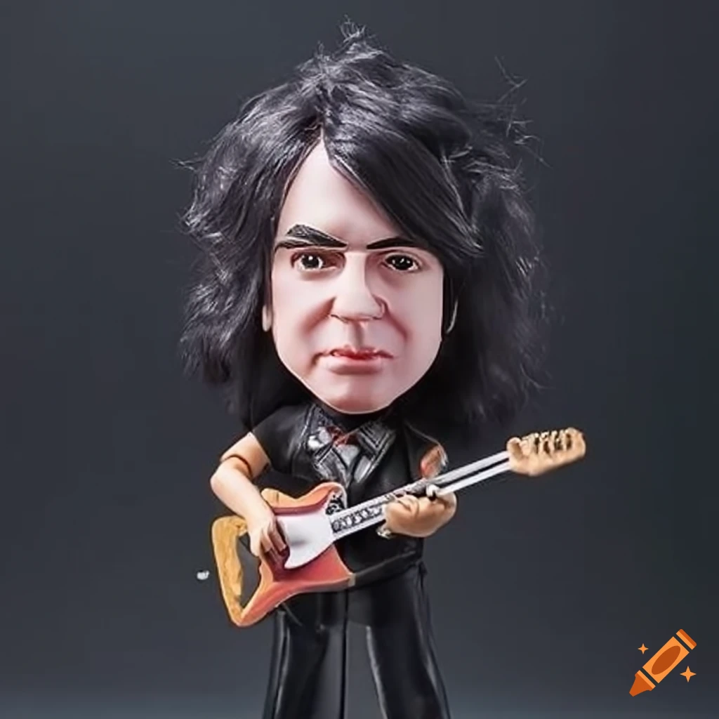 Paul stanley bobblehead doll with incredible lifelike details