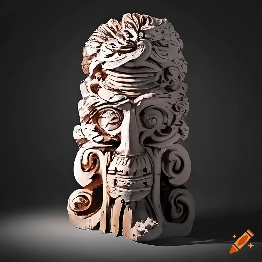 ‘Architectural Stave carving’-Style, uncouth sculpture, stunning focal ...