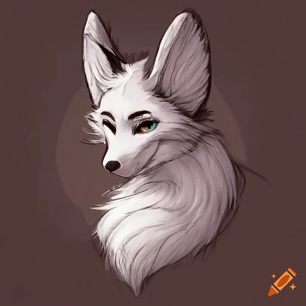 Anthro Arctic Fox