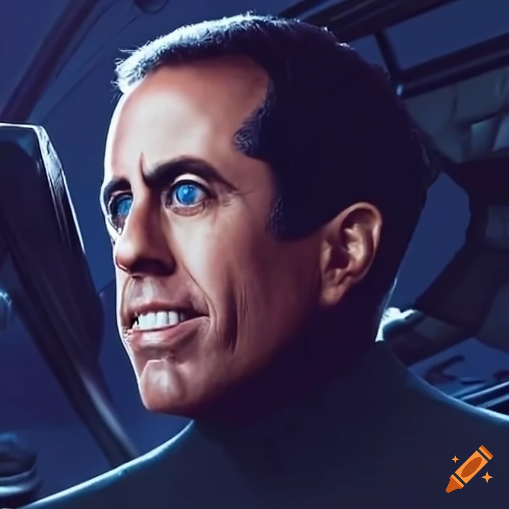 Jerry seinfeld inside an alien ship