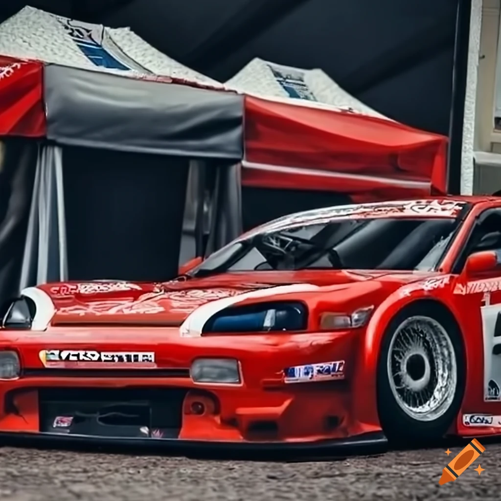 Toyota mr2 super gt race car on Craiyon