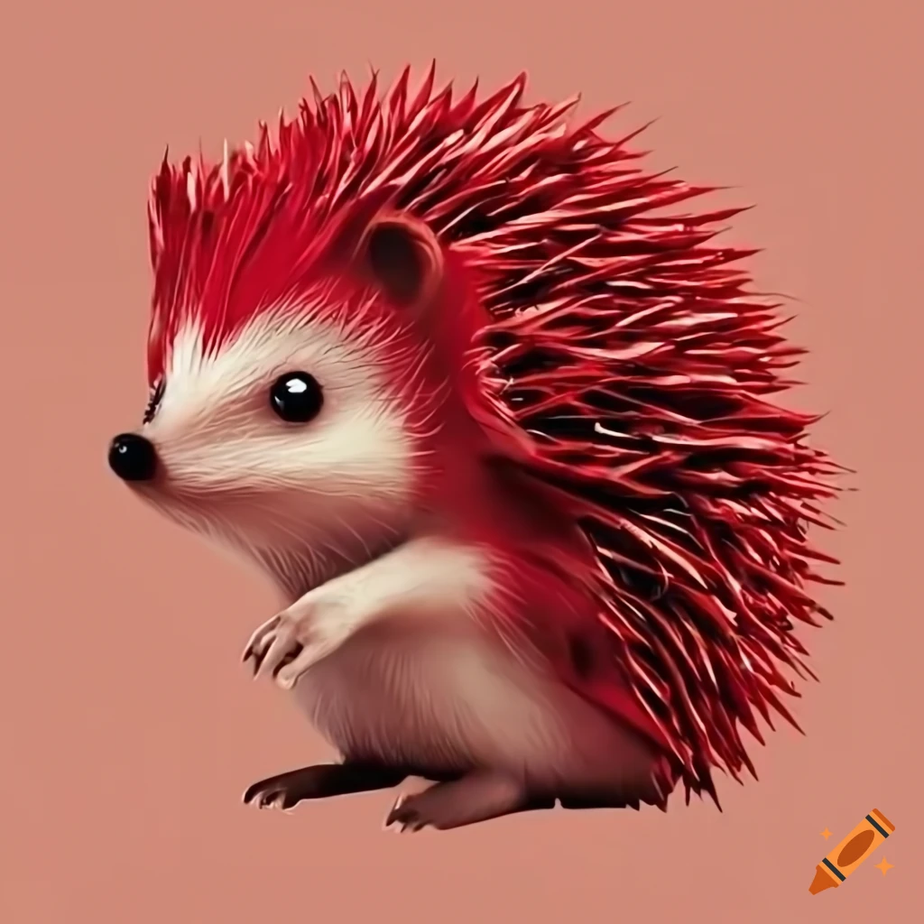 Red hedgehog