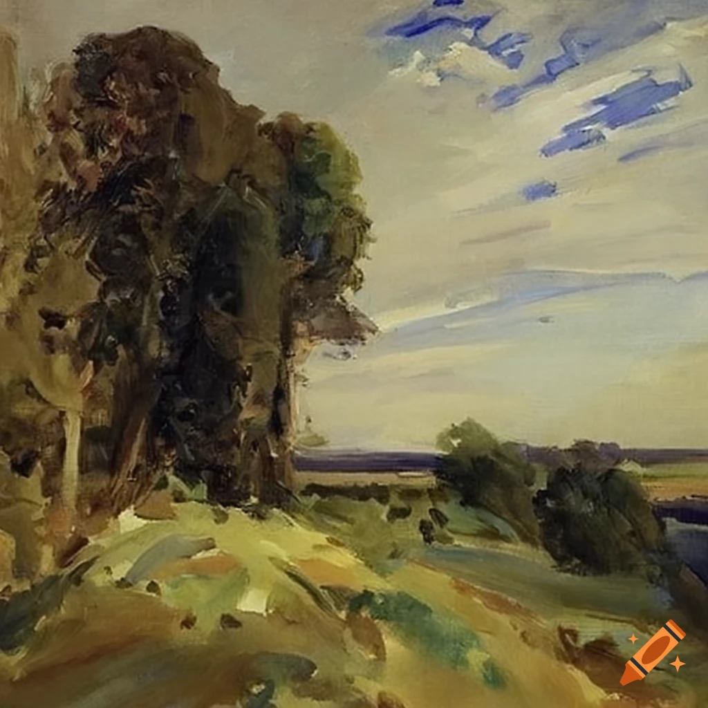 John Singer Sargent Landscape Paintings Autumn Leaves By John Singer