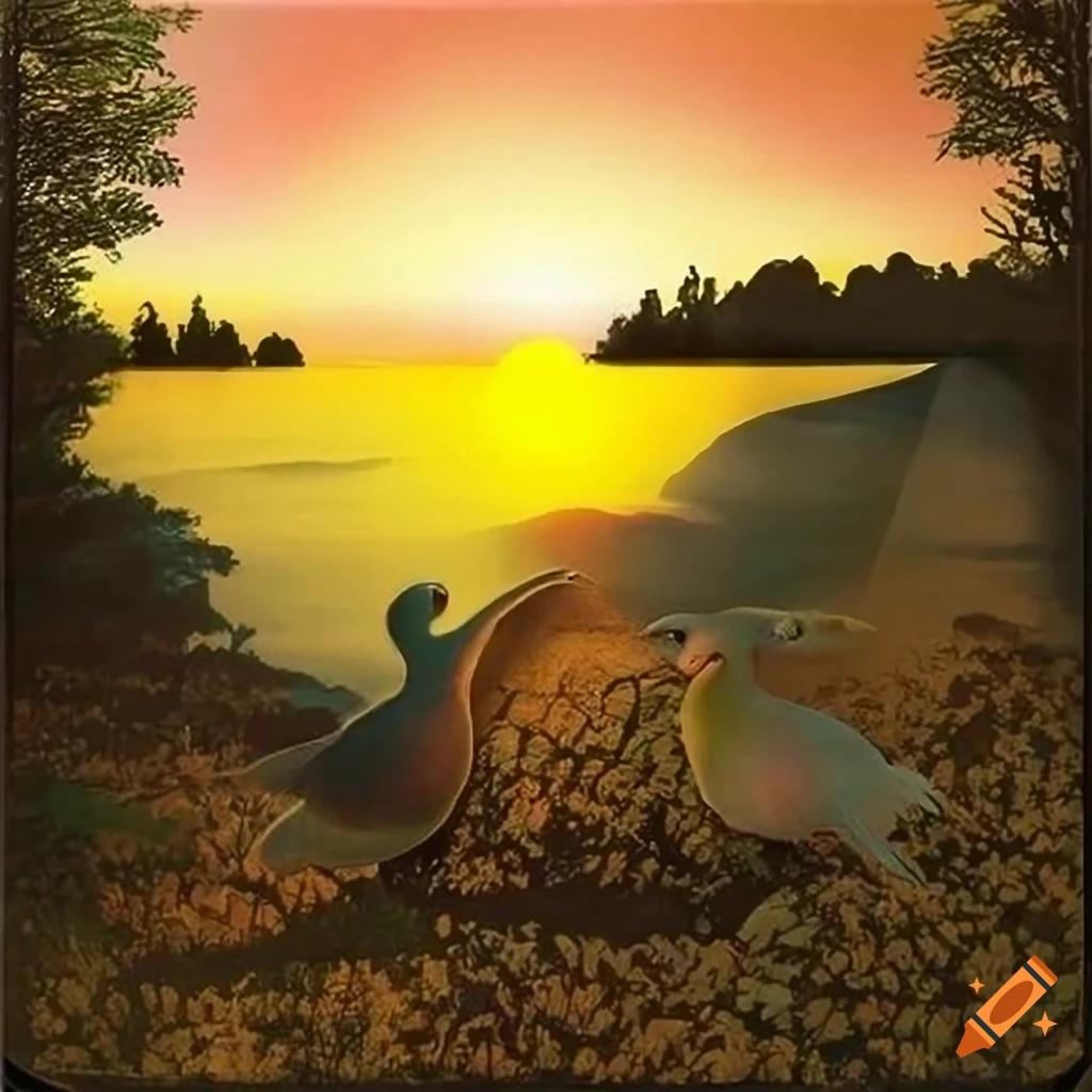 Peaceful Scenery Sunset