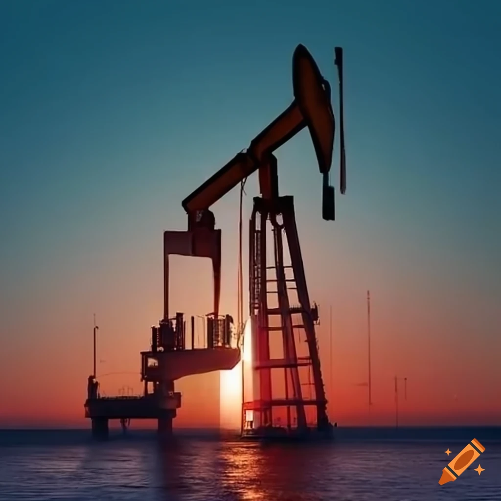 Oil industry on Craiyon