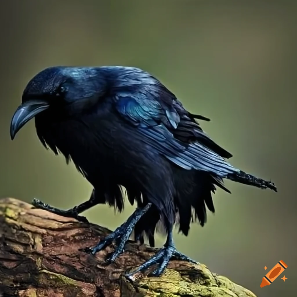 Raven feet on Craiyon