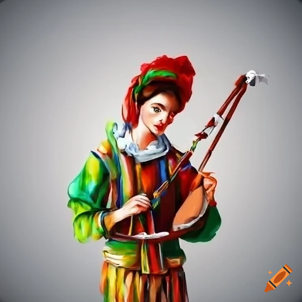 Pied piper with transparent background