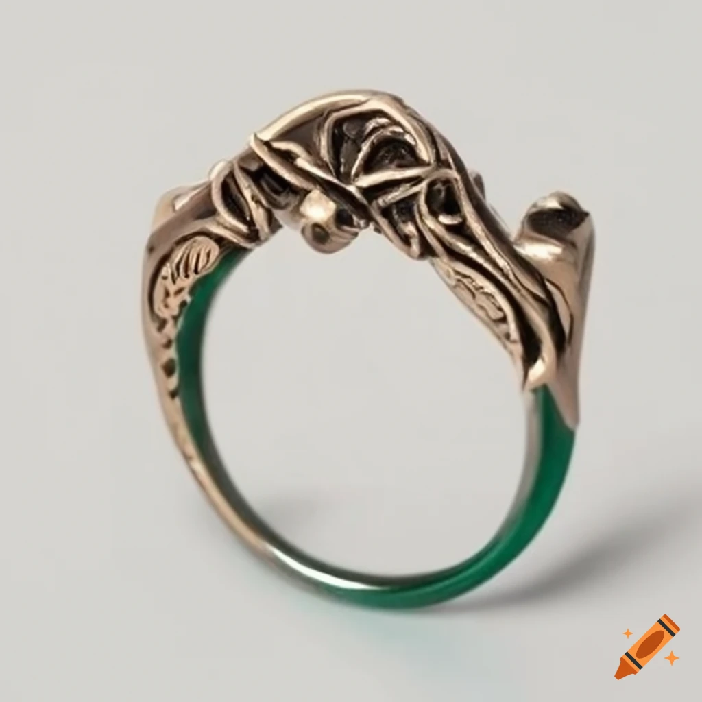 Elven ring on Craiyon