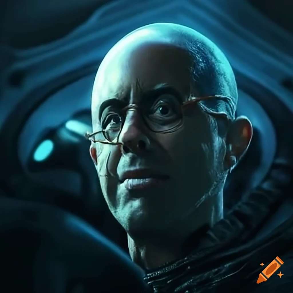 Jerry seinfeld inside an alien ship