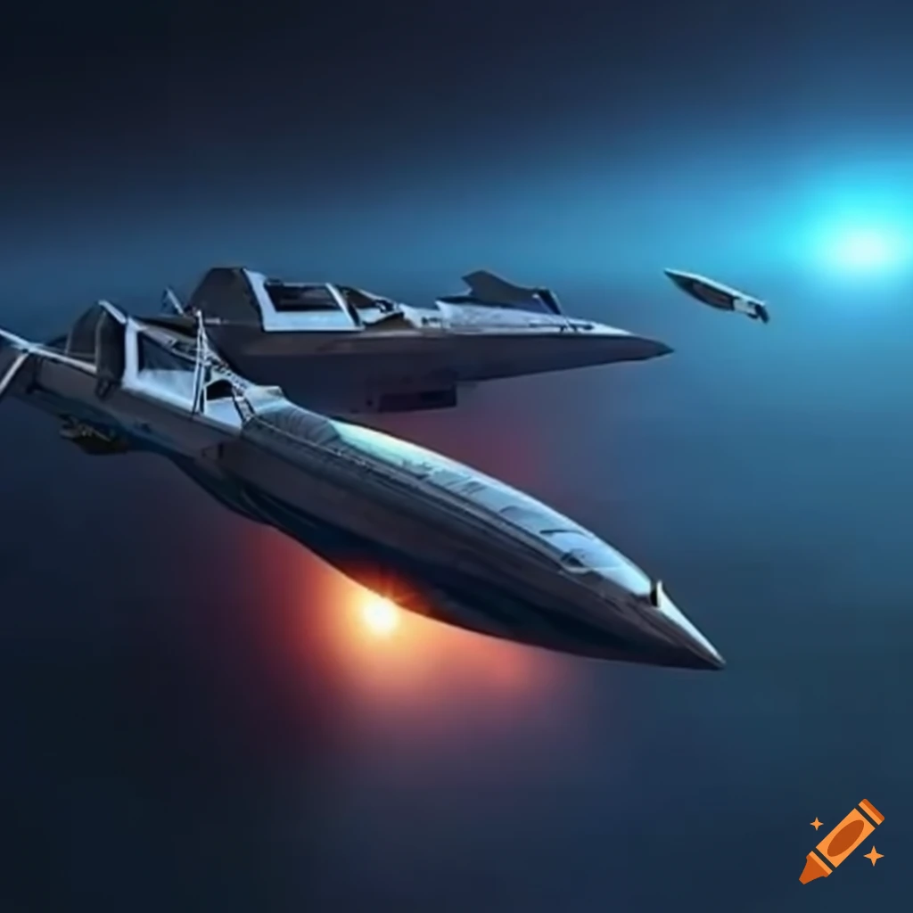 An impressive starship built for efficient cargo hauling on Craiyon