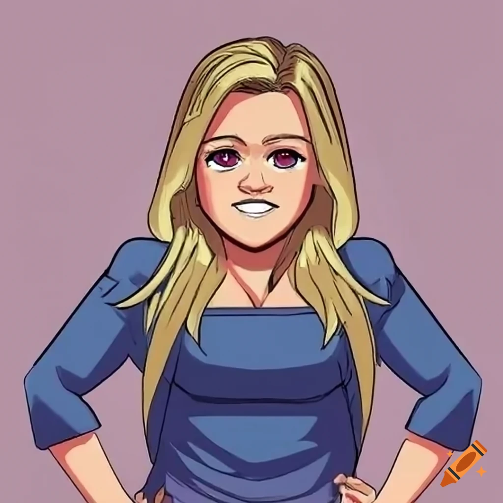 Kelly clarkson anime on Craiyon