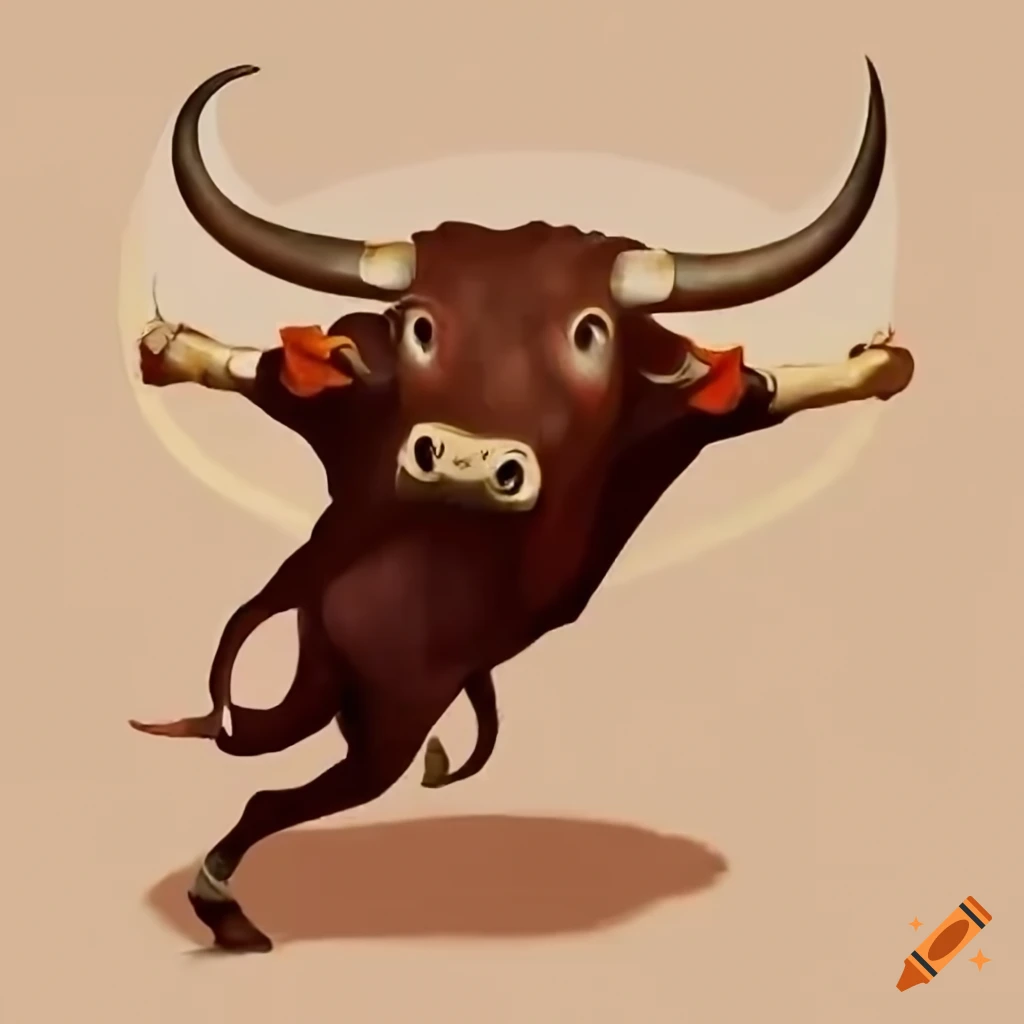 Bull dancing, people on Craiyon