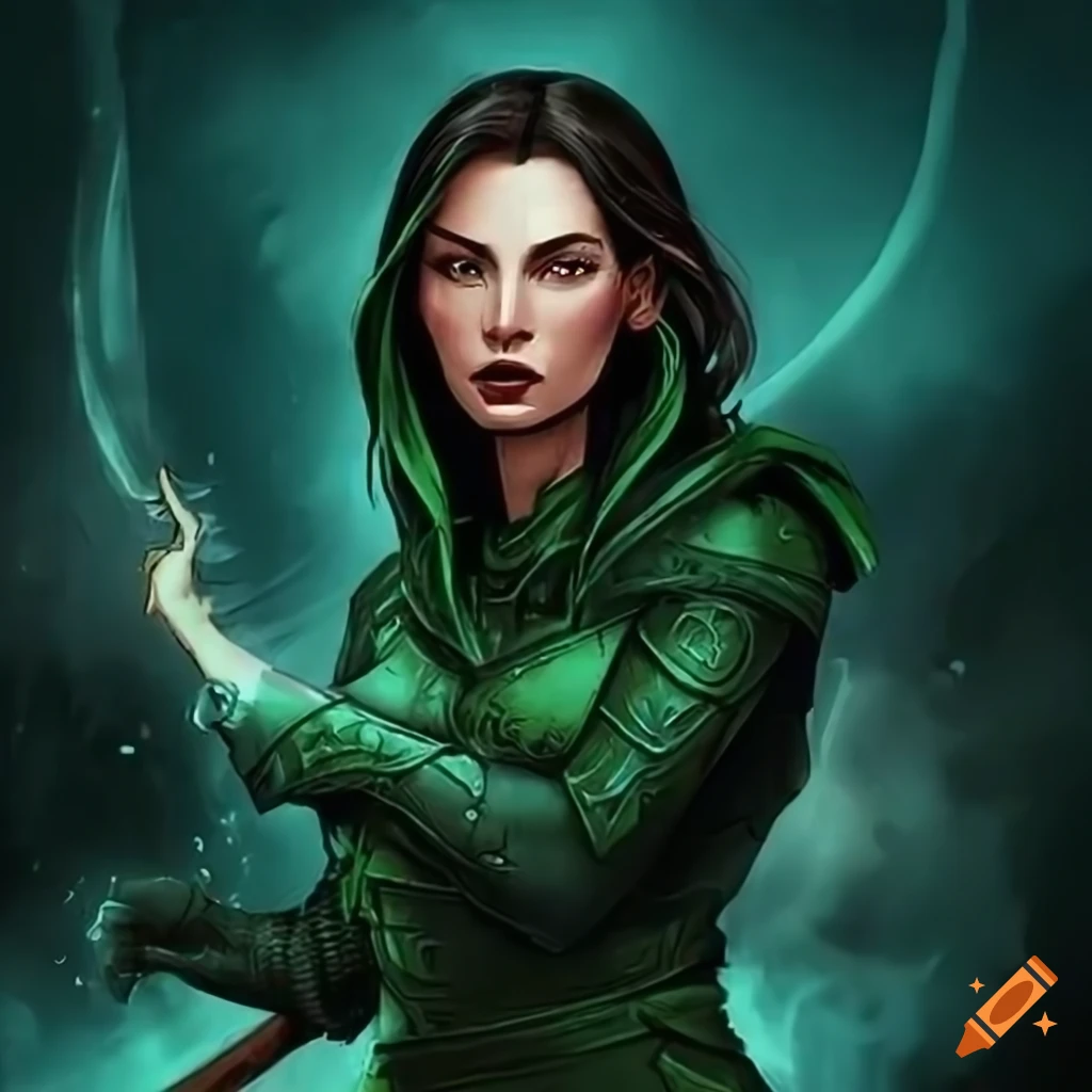 Talia al ghul on Craiyon