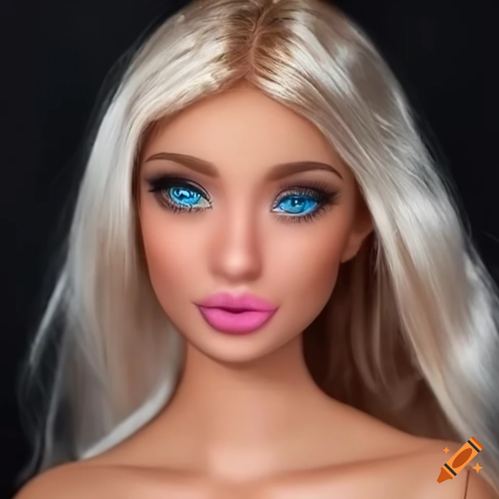 Beautiful woman portrait real-life super-detailed enhanced morphing ...