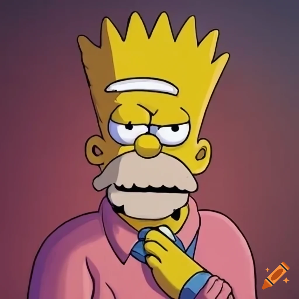 Devon bradley (actor) (simpsons) on Craiyon