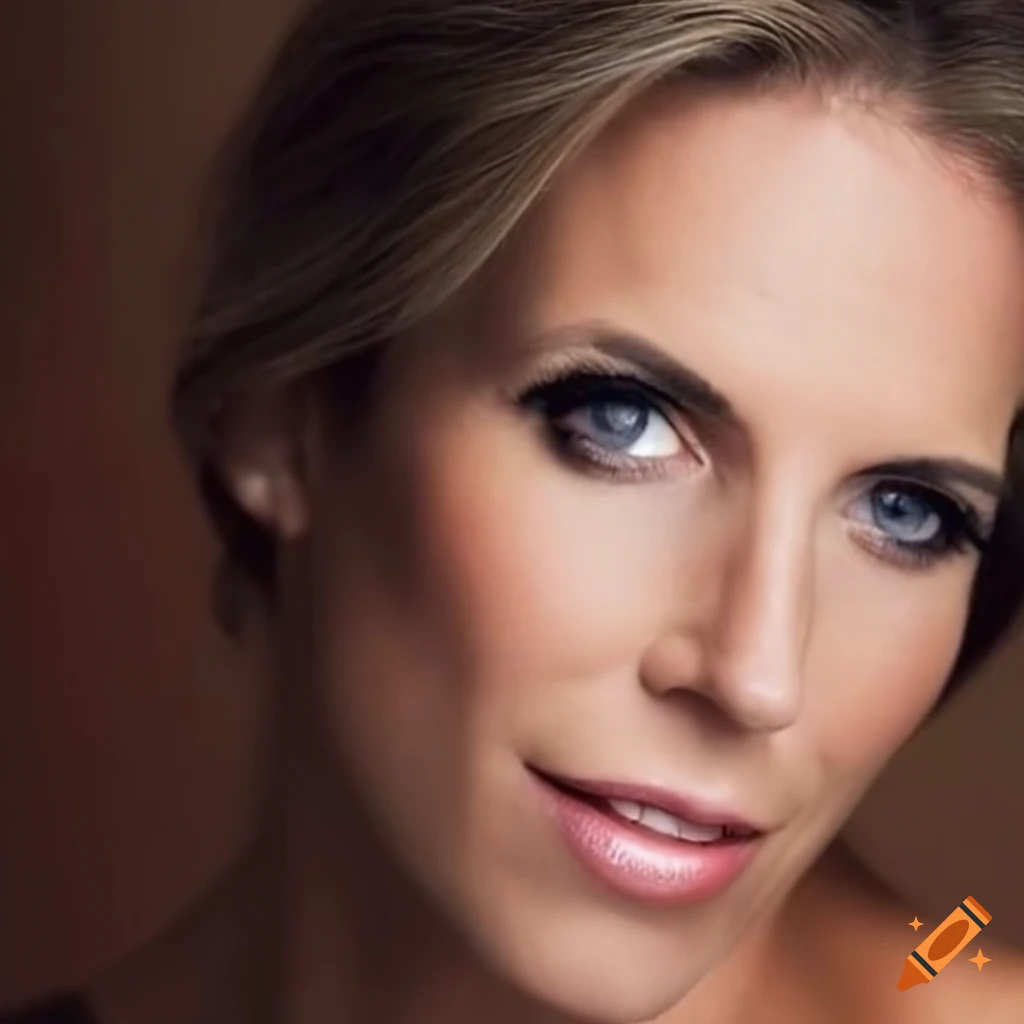 "alexis glick", age 35, closeup face, boudoir portrait