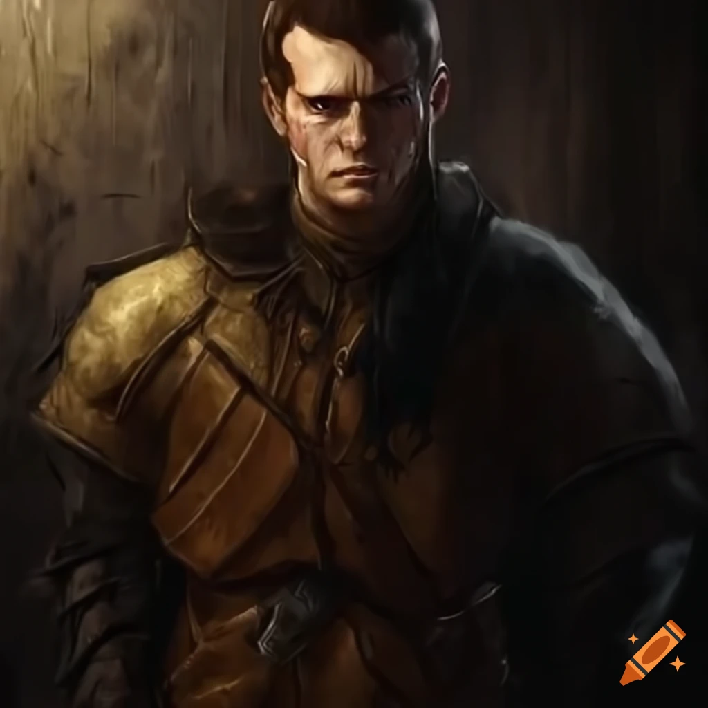 Gendry, the wandering blacksmith on Craiyon