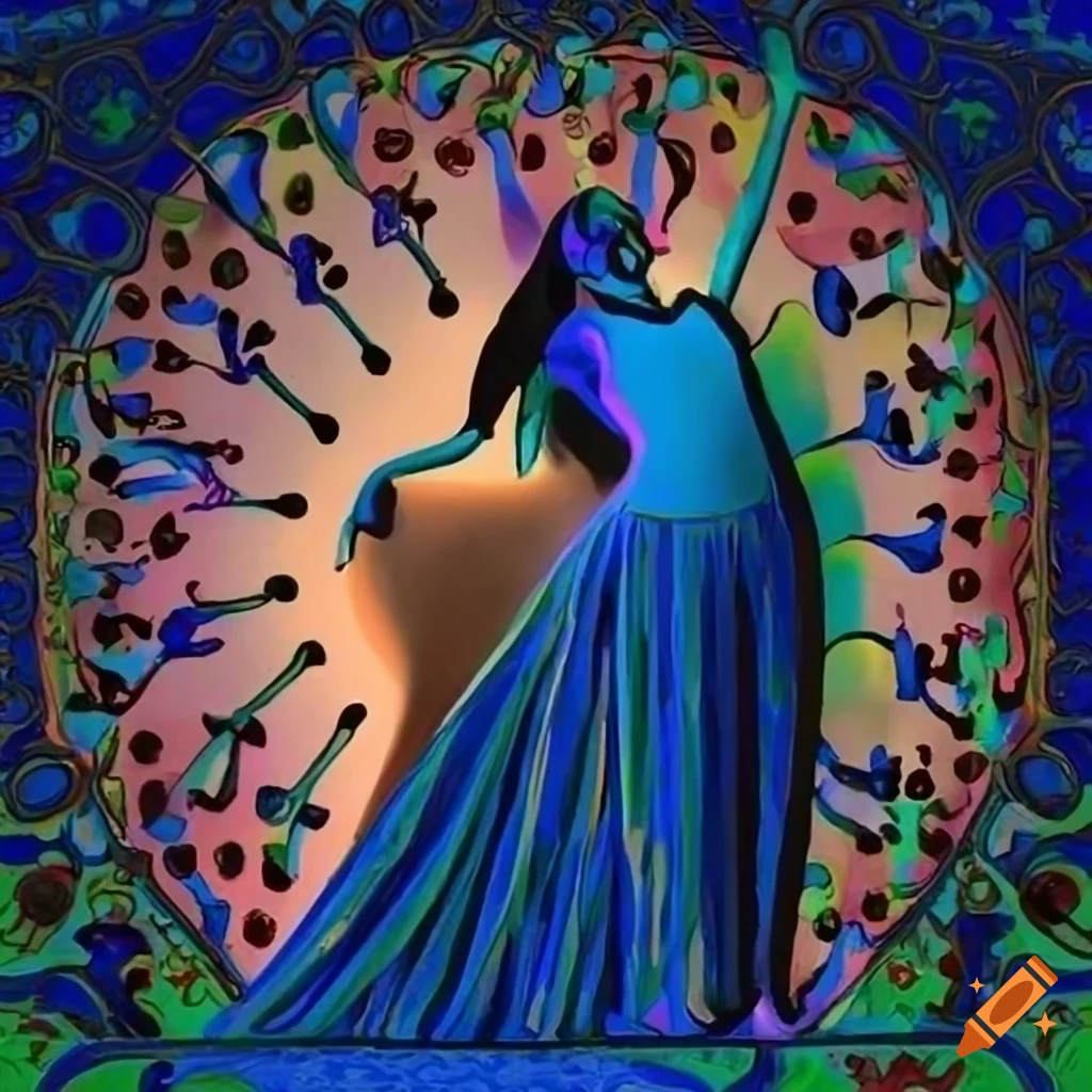 Draw something conceptual between the style of Salvador Dali and a ...