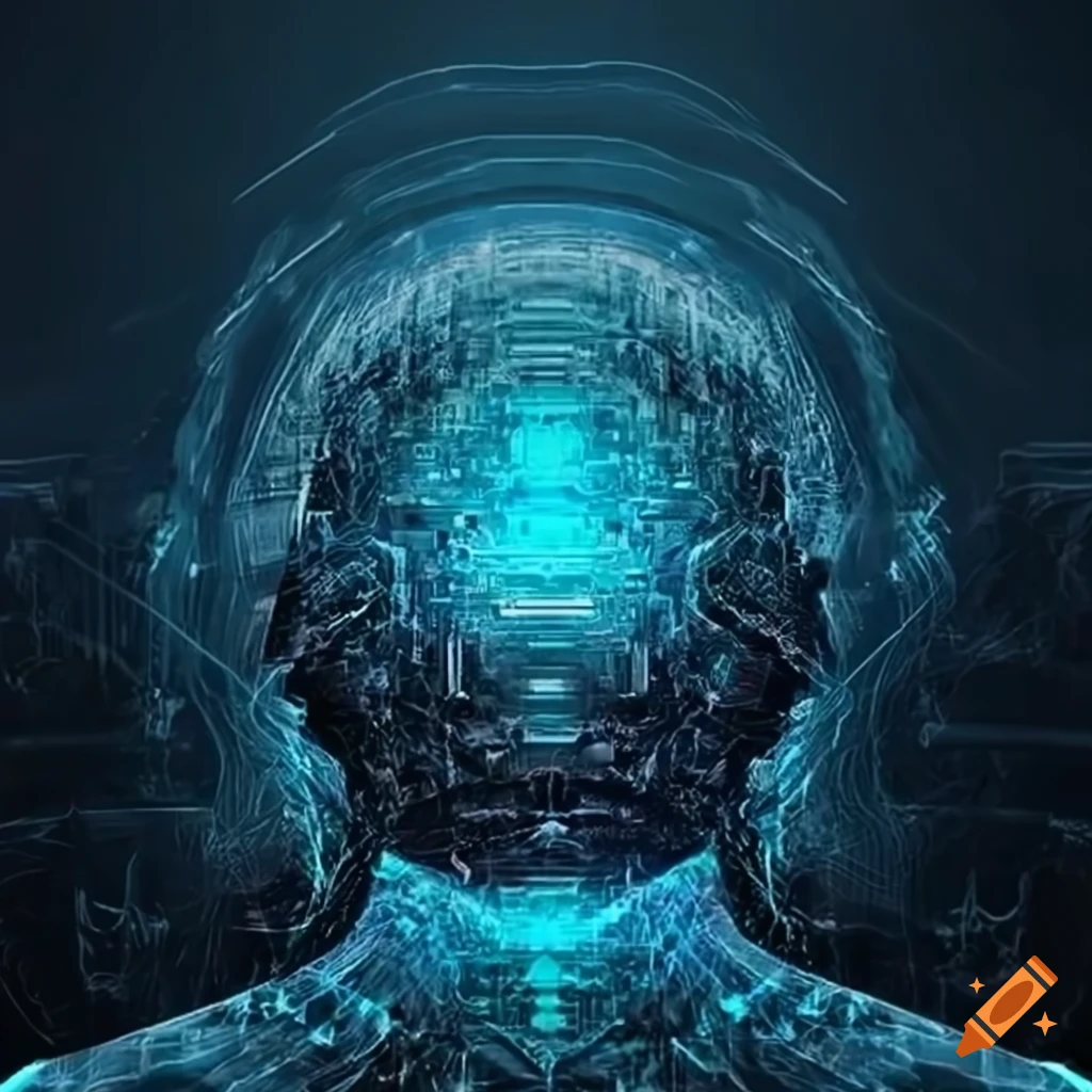 An abstract representation of technological dominance and influence on ...