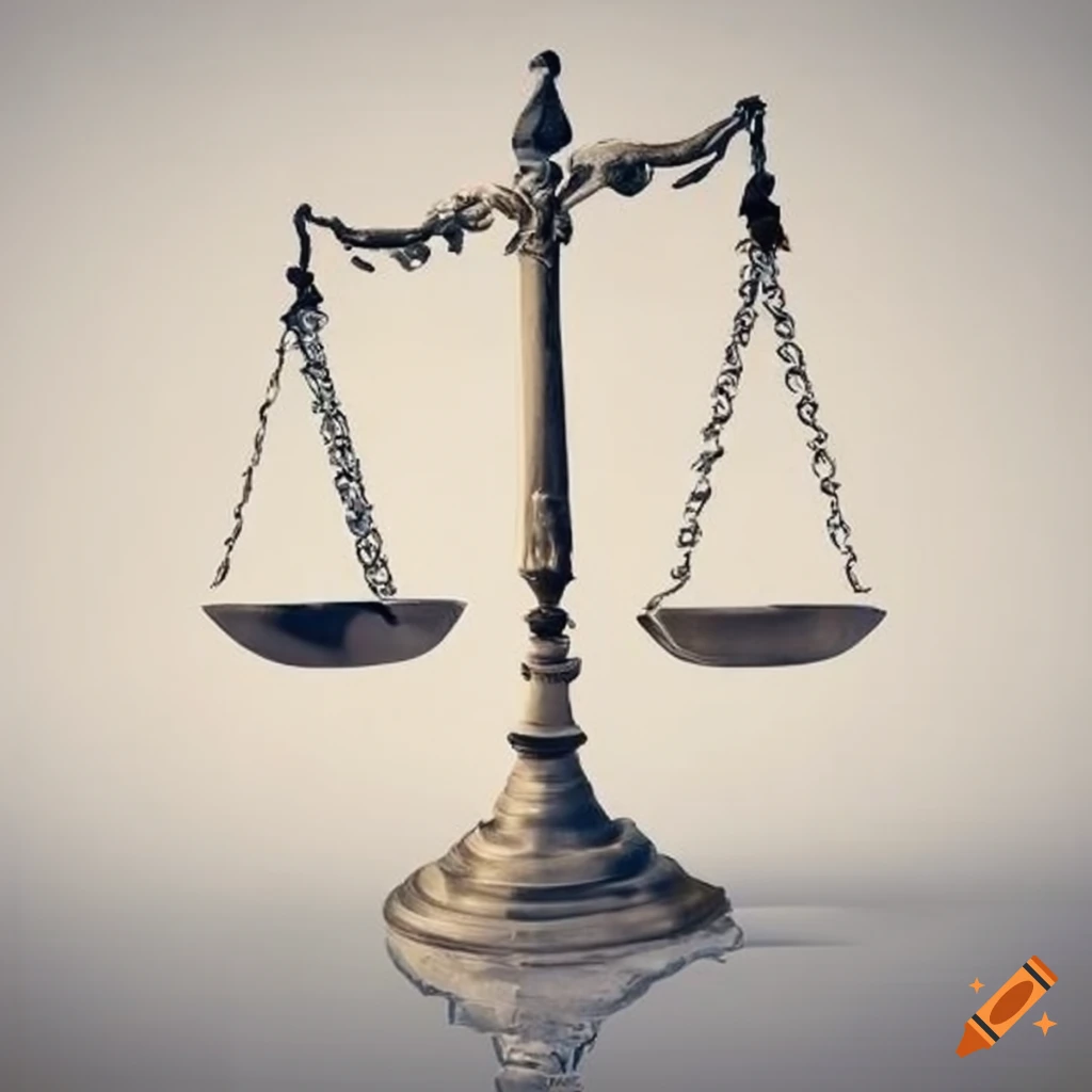 Law scale on Craiyon