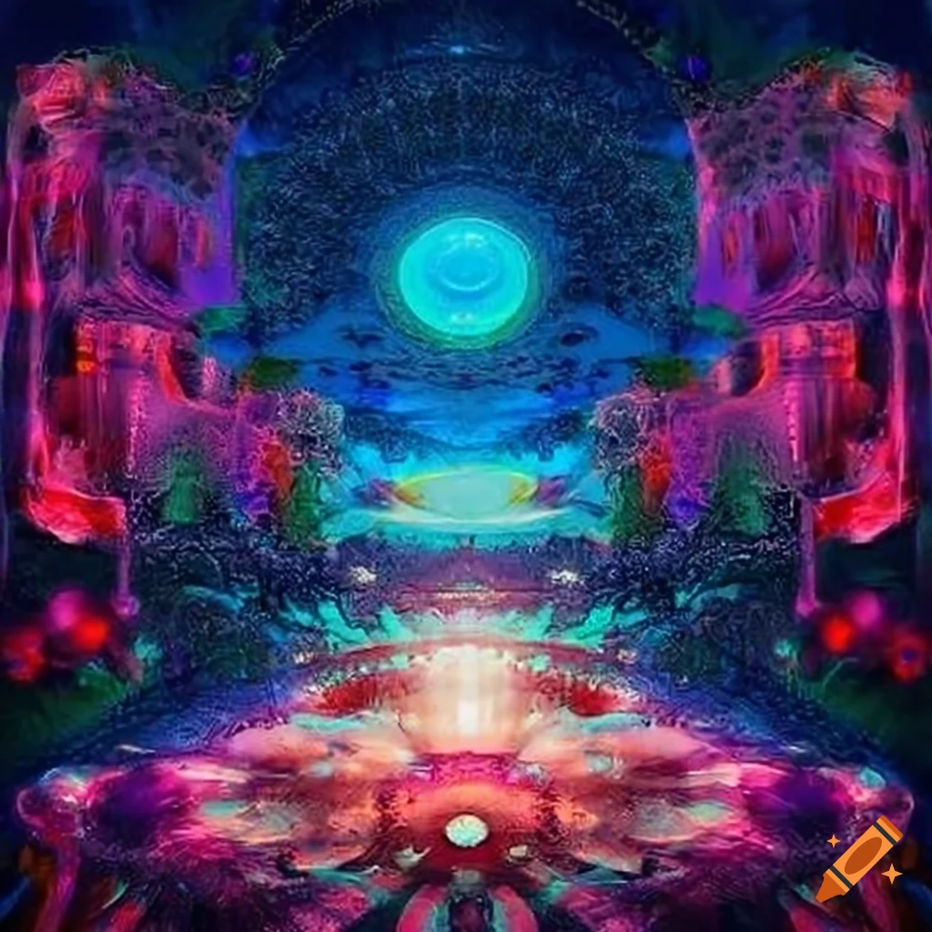 Utopia fantasy Giant in A deep ocean city old Mandala amezing ...