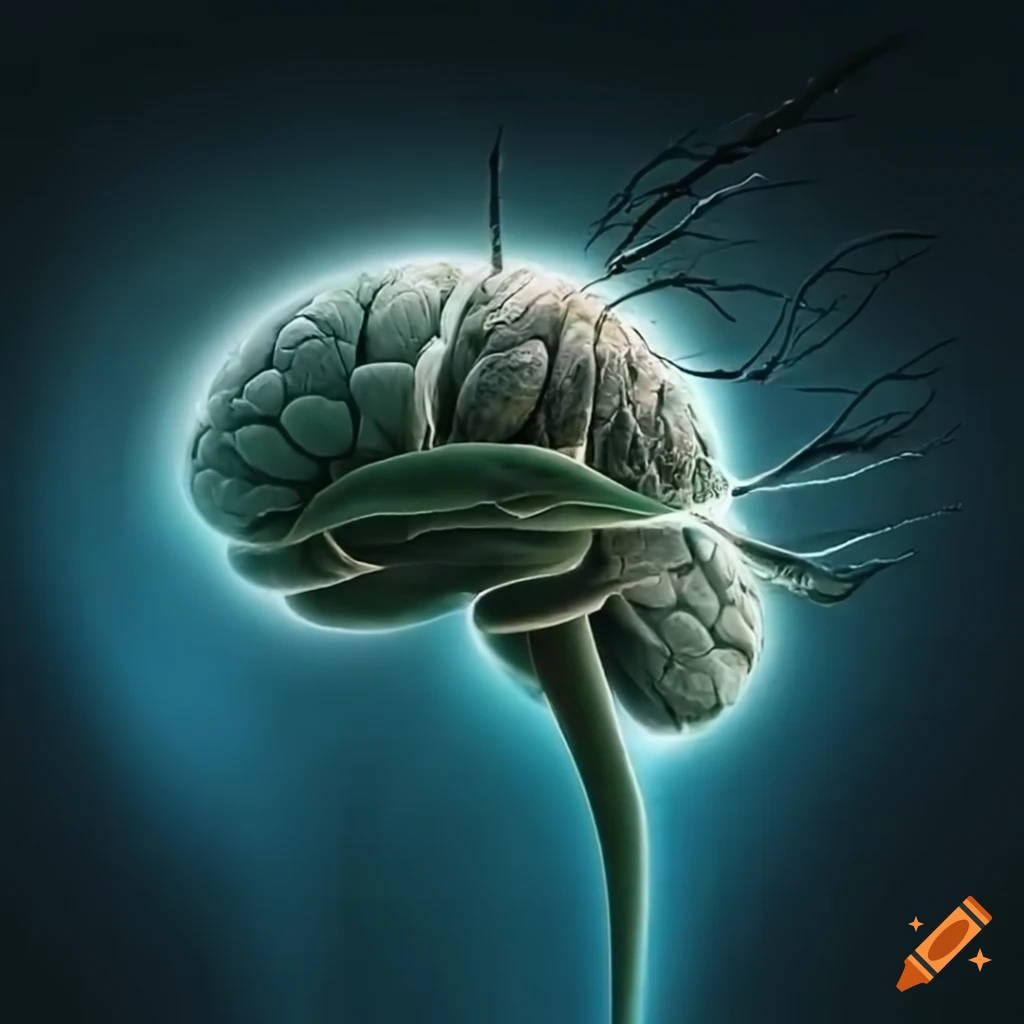 The human mind is living nature 4k on Craiyon