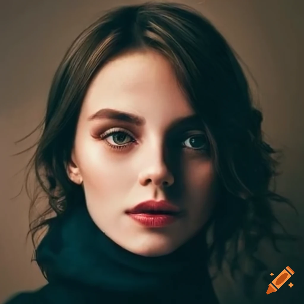 Portraits of beautiful women with warm smiles