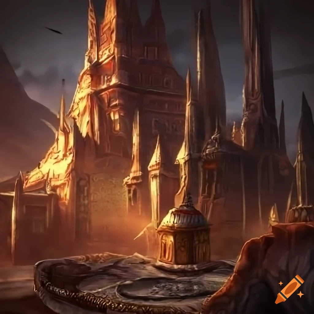 Dwemer city in tamriel