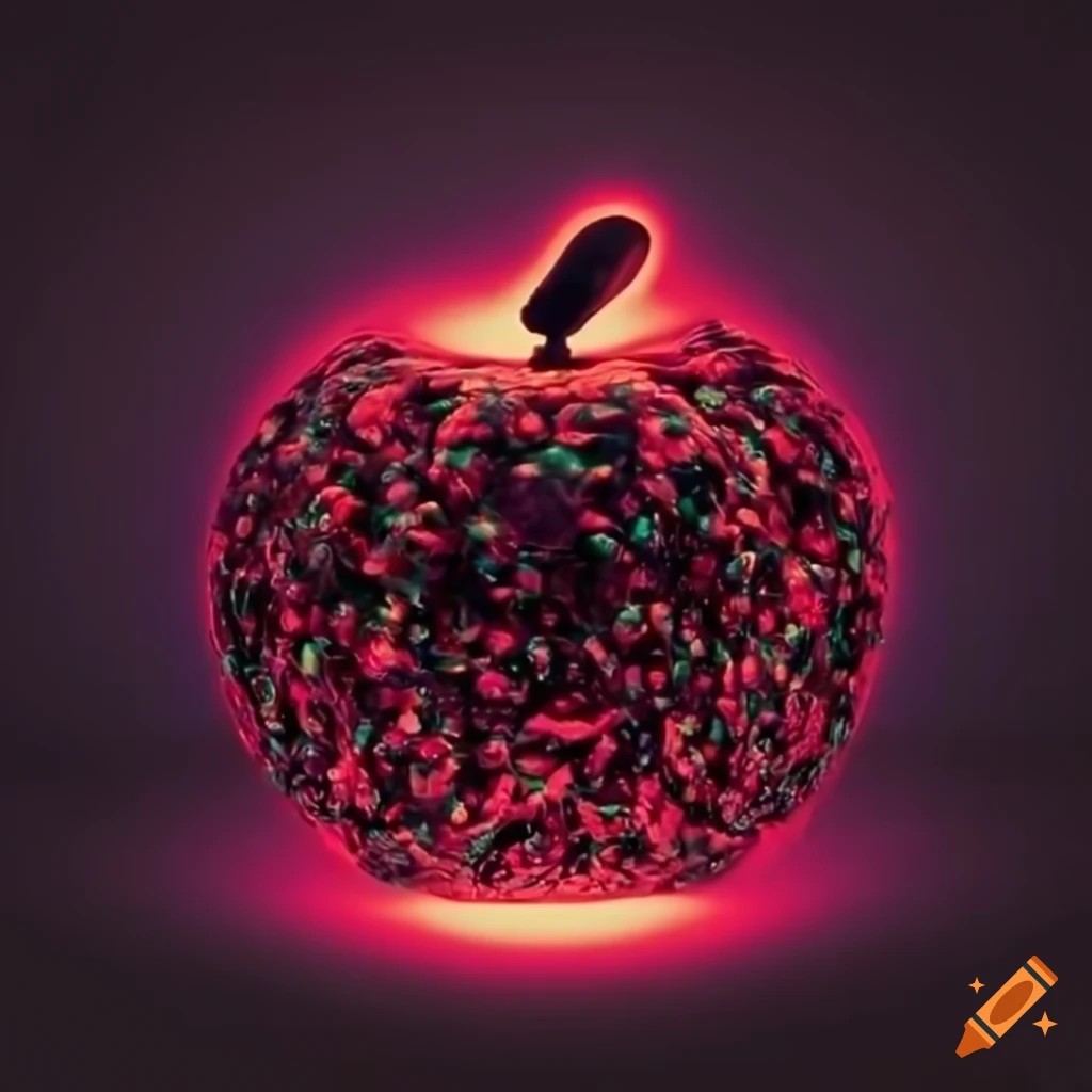 Dmt dimensional apple,polymode style,hdr,ultradetailed,intricate,complex