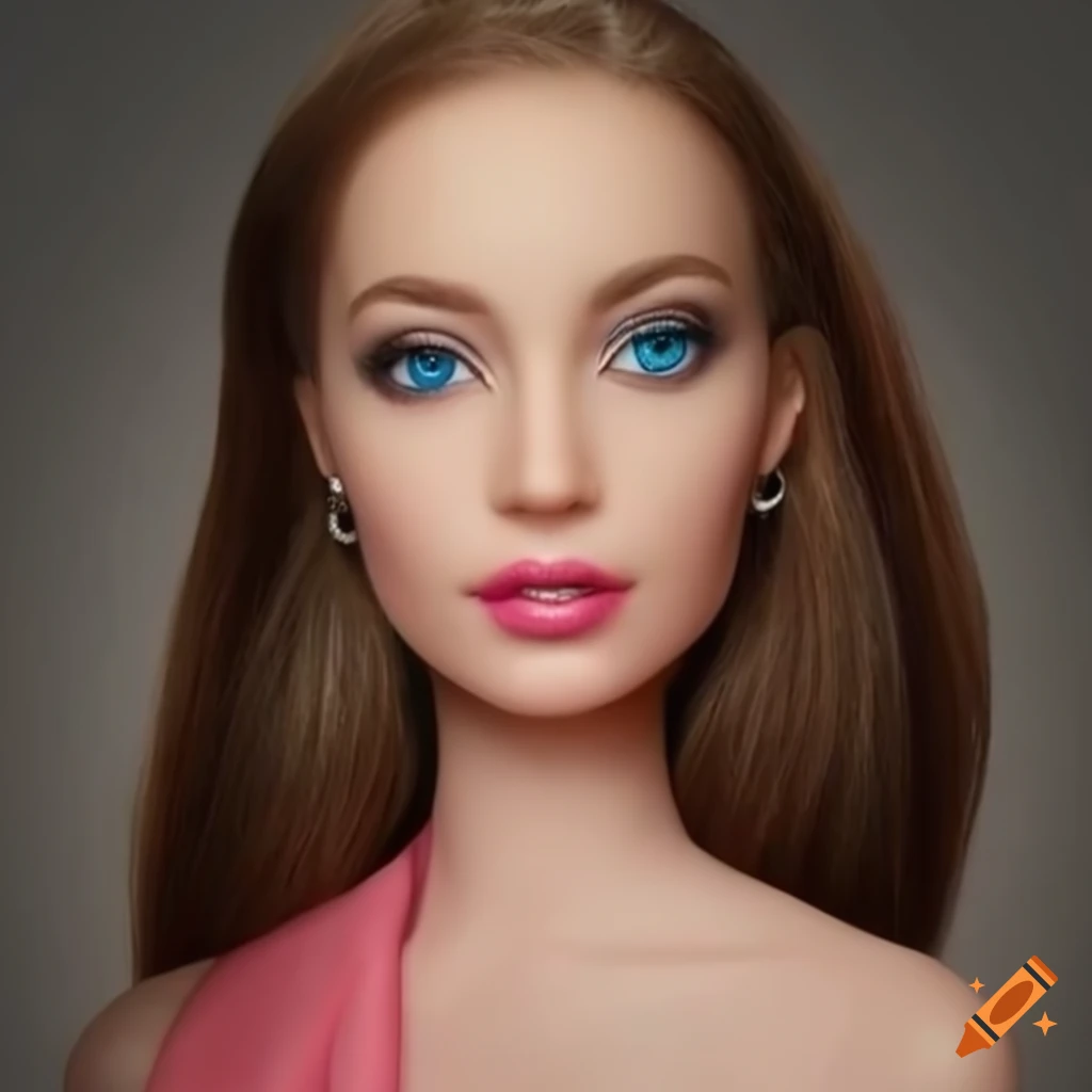 Beautiful woman portrait real-life super-detailed enhanced morphing ...