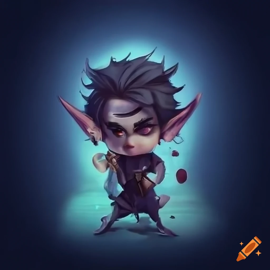 Elf sitting in the bar