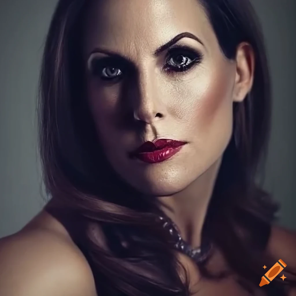 "alexis glick", age 35, closeup face, boudoir portrait