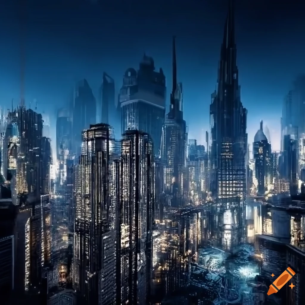Futuristic city, ultra photorealistic, ultra realistic, ultra intricate ...