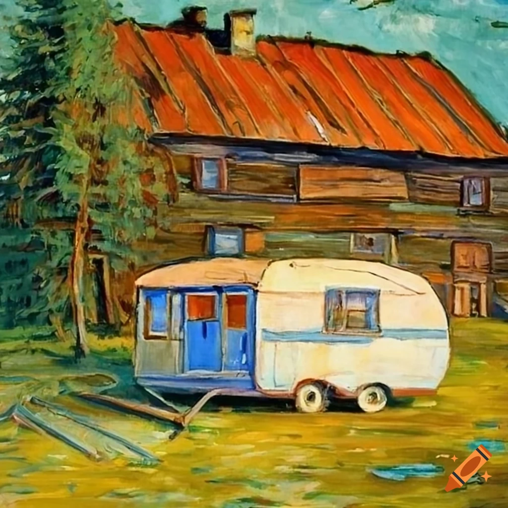Stanislaw wyspianski painting of the 1961 holiday house geographic ...