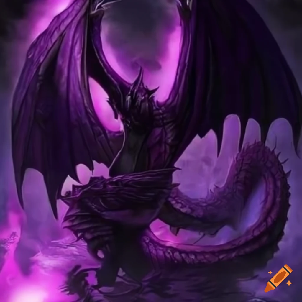 Imágenes De Dragones Morados Dragón Morado
