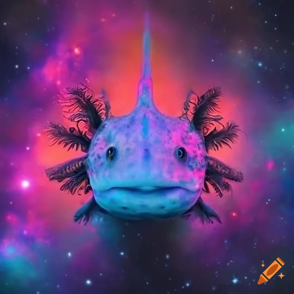 Axolotl Glow In The Dark