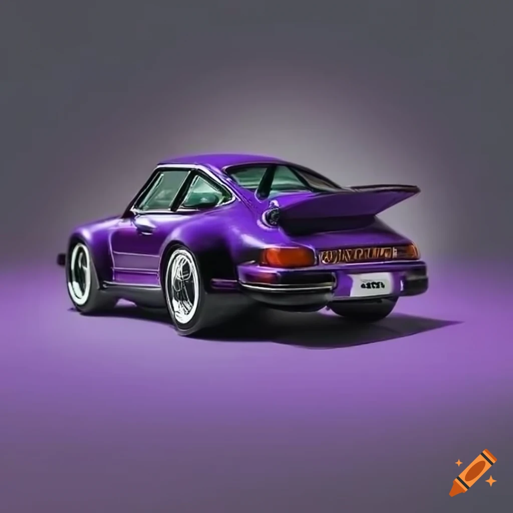 Porsche 934/5 painted midnight purple iii on Craiyon