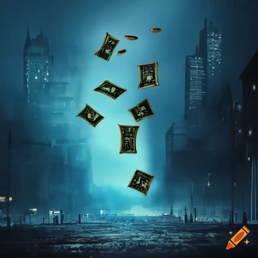Real Money Falling From The Sky