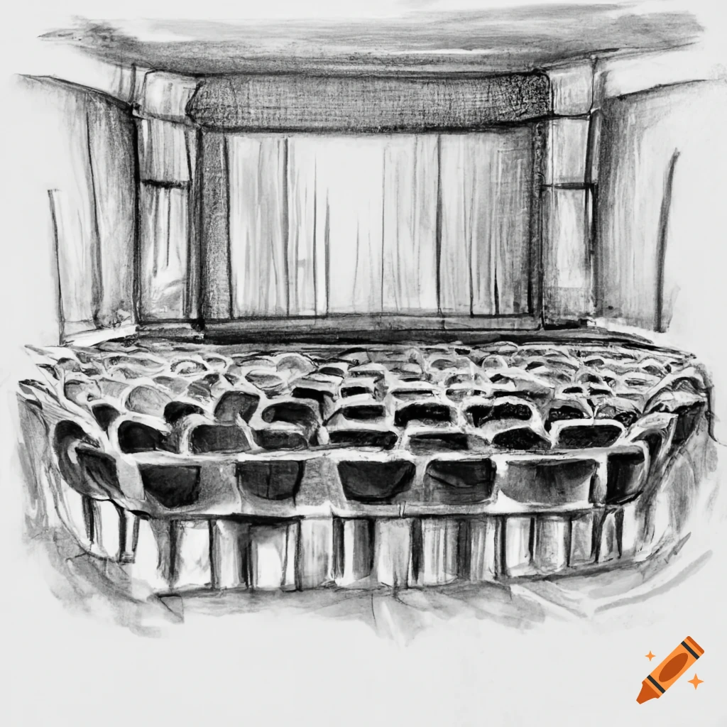 Small auditorium on Craiyon