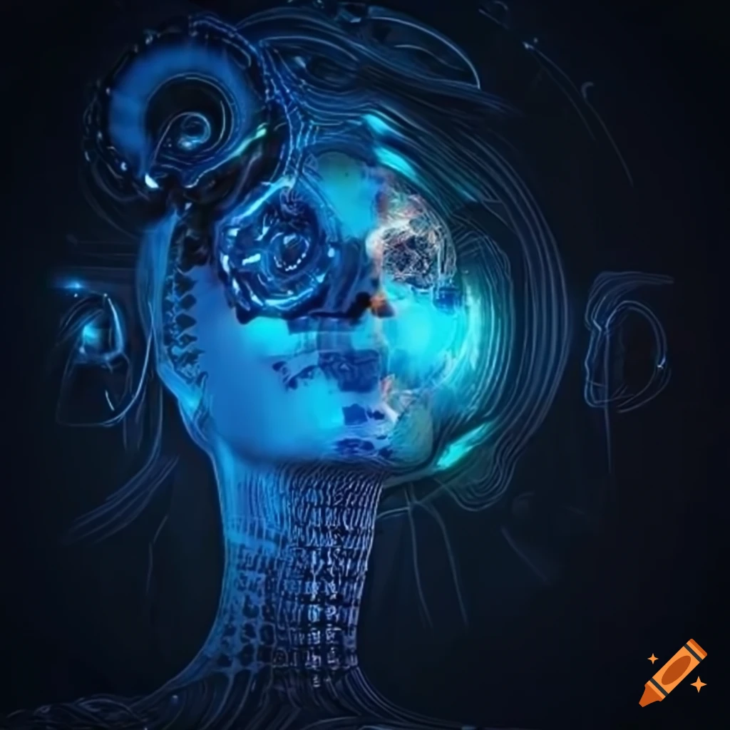 An abstract representation of technological dominance and influence