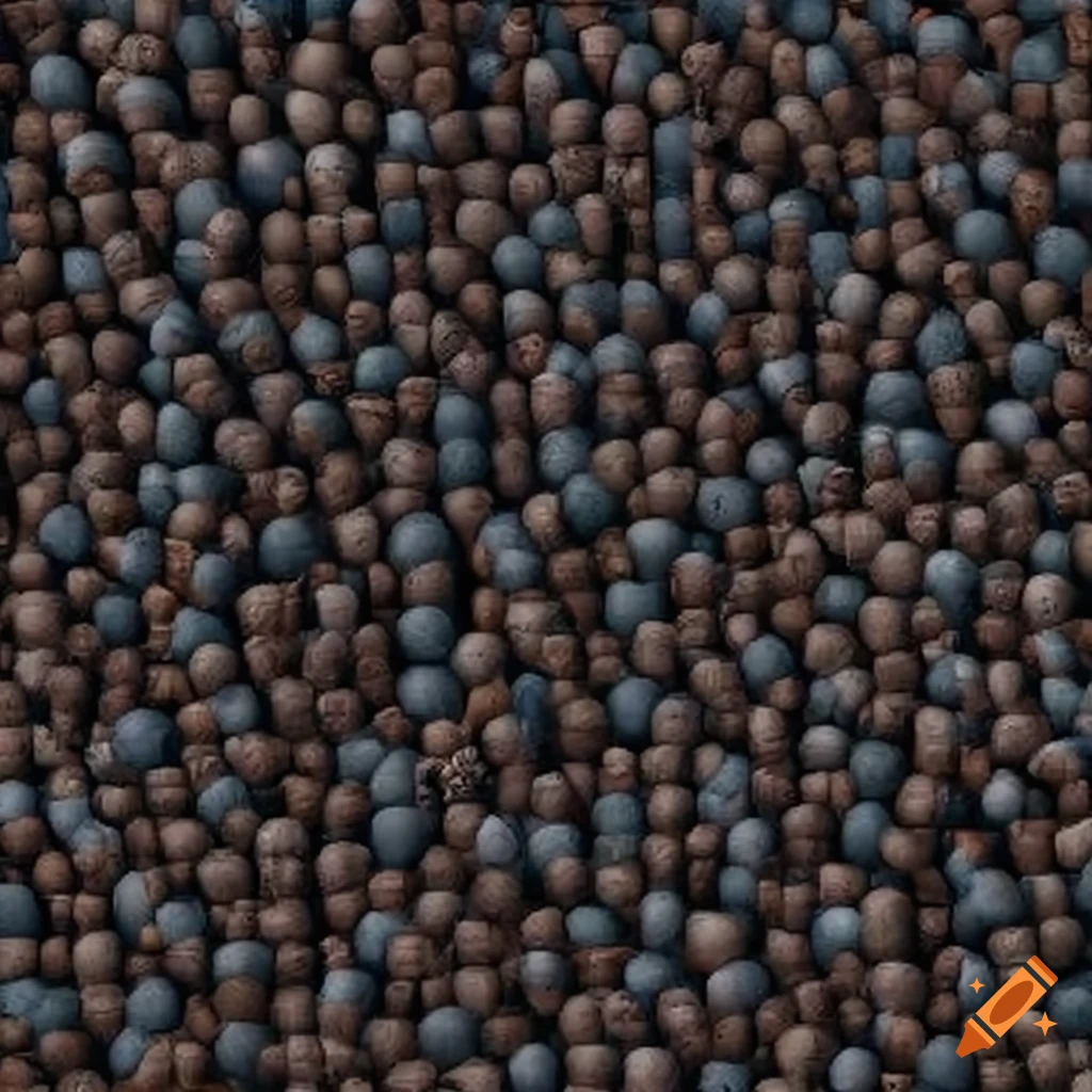 Tileable crowd texture on Craiyon