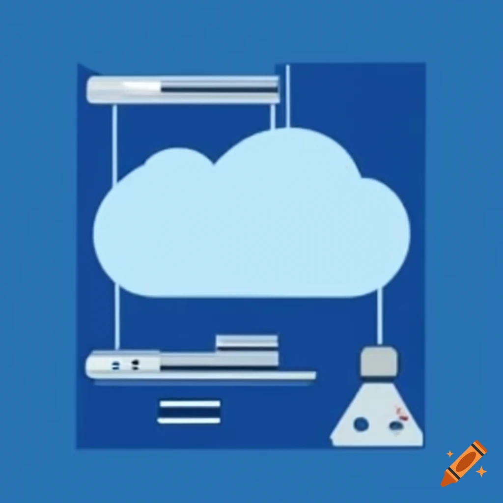 Cloud rhythm server on Craiyon